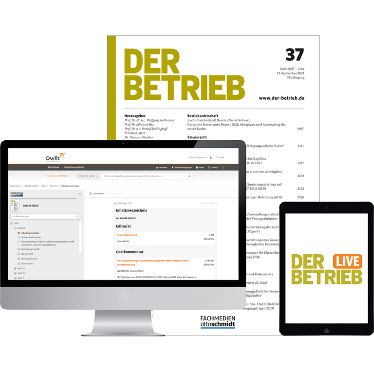 Heftarchiv - Online Portal von Der Betrieb